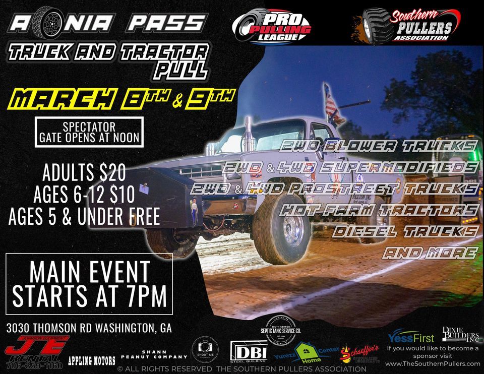 Aonia Pass Truck and Tractor Pull Season Opener , Aonia Pass ...