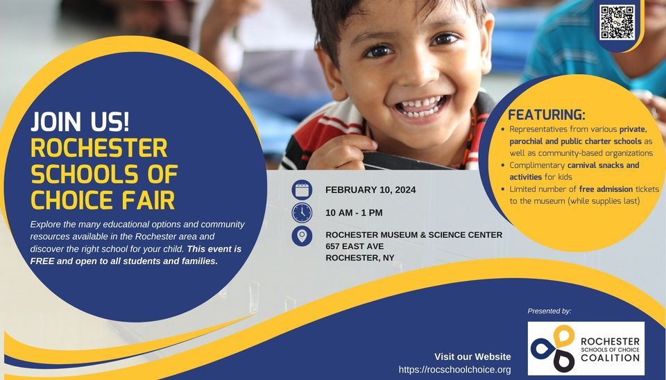 Schools of Choice Fair, Rochester Museum & Science Center, 10 February ...
