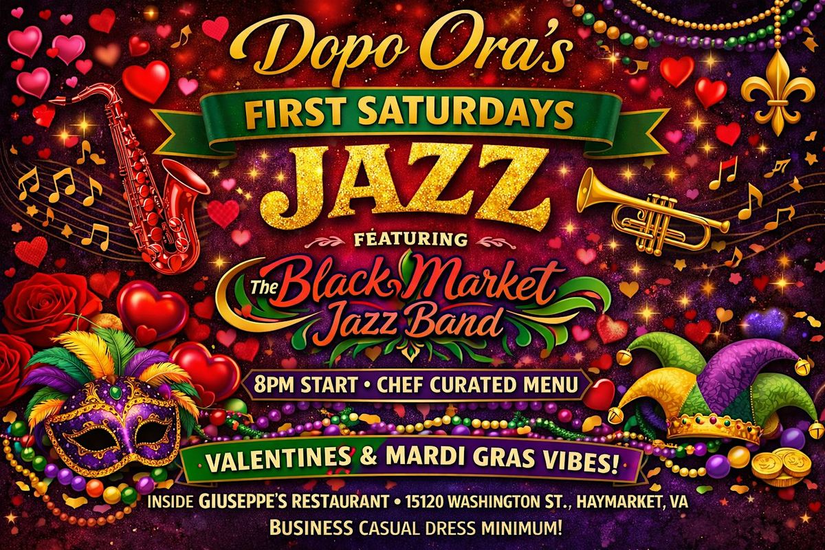 Dop Oras First Saturdays Jazz, Giuseppe's Italian Restaurant, Haymarket ...