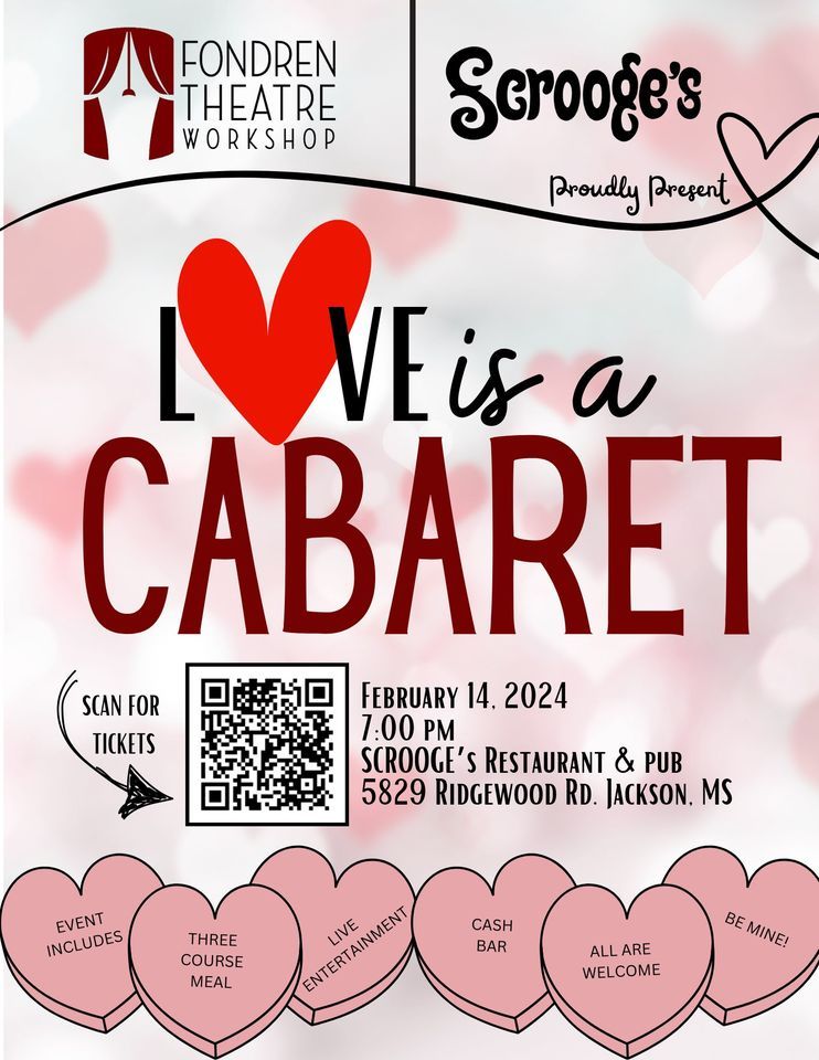 LOVE is a CABARET, Scrooge's Restaurant & Pub, Jackson, 14 February ...