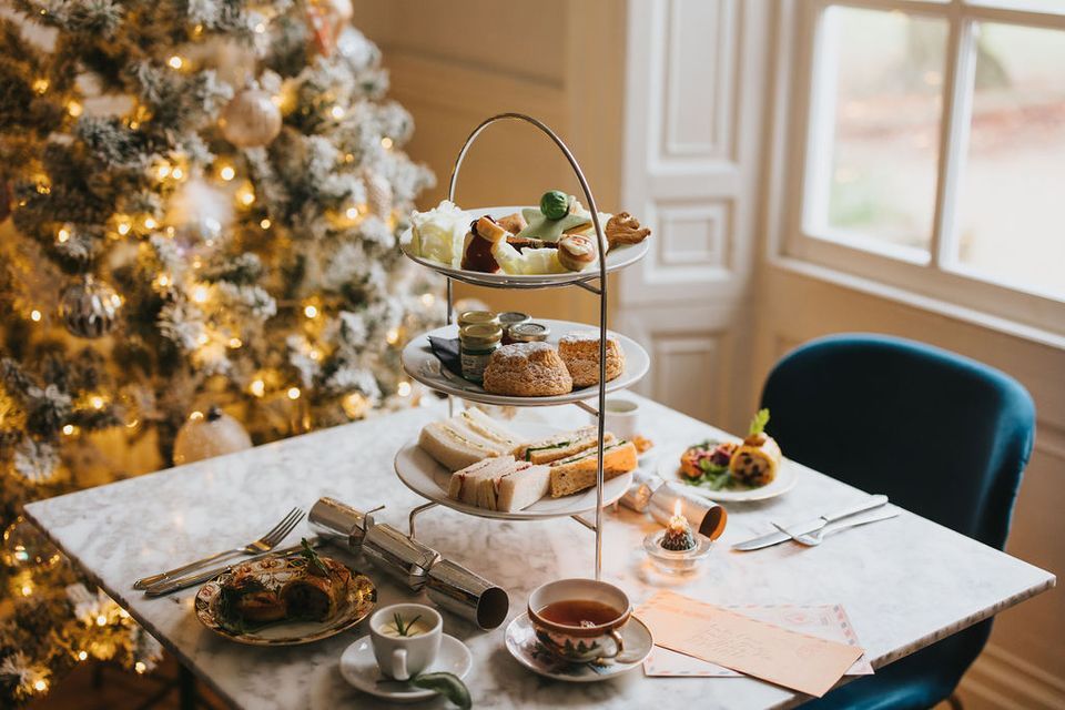 Gingerbread Afternoon Tea for Christmas at Healing Manor Hotel, Healing ...