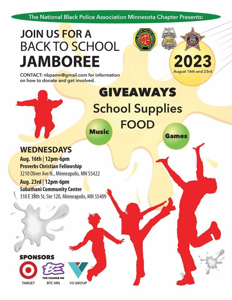 Back to School Jamboree- South Minneapolis , Sabathani Community Center ...