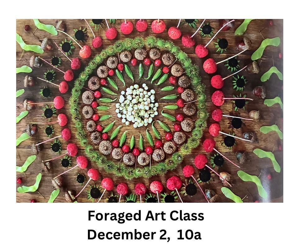 Foraged Art Class, Healthy Manor Psychic Gifts, Baldwinsville, 2 ...