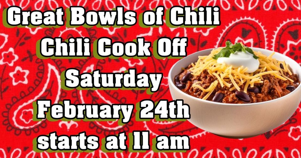 Great Bowls of Chili ?️ Chili Cook Off, Century Lounge Old Town ...