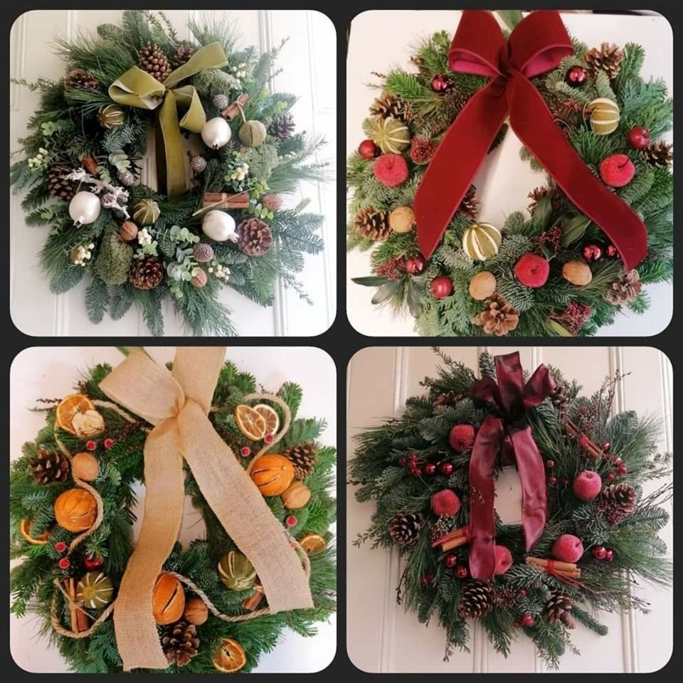 Christmas Wreath Making Evening, Wakeman's House Cafe. Market Square ...