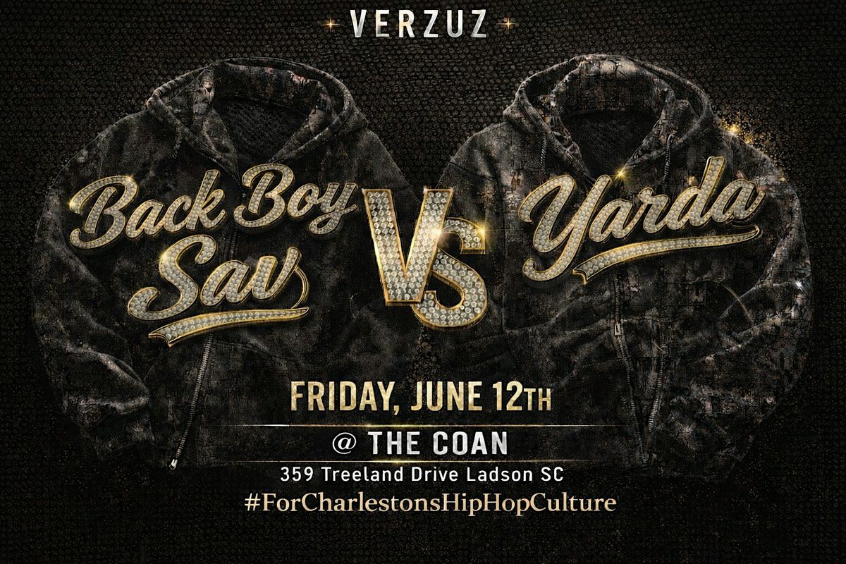 BackBoy Sav VS. Yarda, The Coan, Ladson, 12 June 2026 | AllEvents