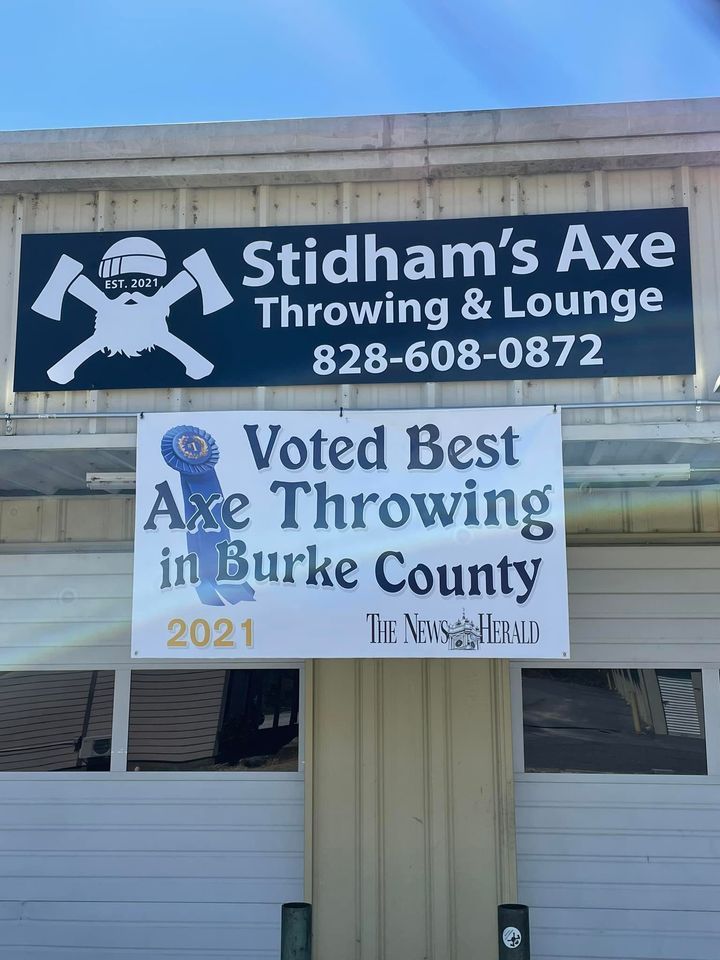 Brandon Bethel live show!, Stidham’s Axe Throwing Morganton, December ...