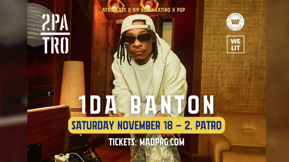 1DA BANTON | PRAGUE, Klubovna 2.patro, Litom??ice, 18 November to 19 ...
