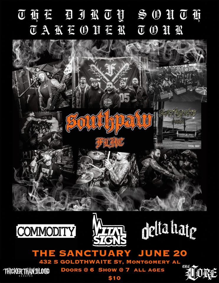 Southpaw, Commodity, Vital Signs, and Delta Hate Live at The Sanctuary ...