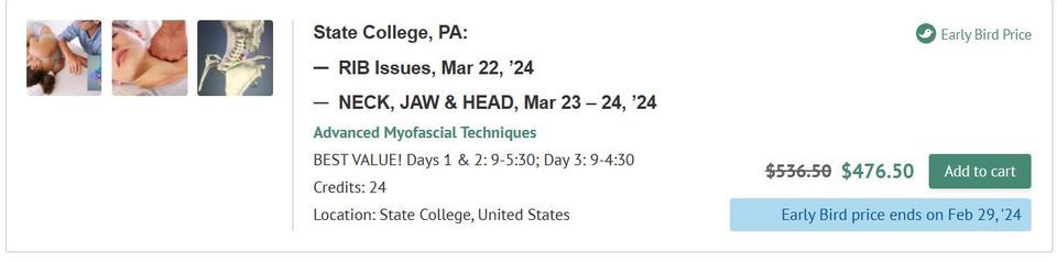 Advanced Myofascial Techniques Workshop Series: Rib Issues and Neck ...