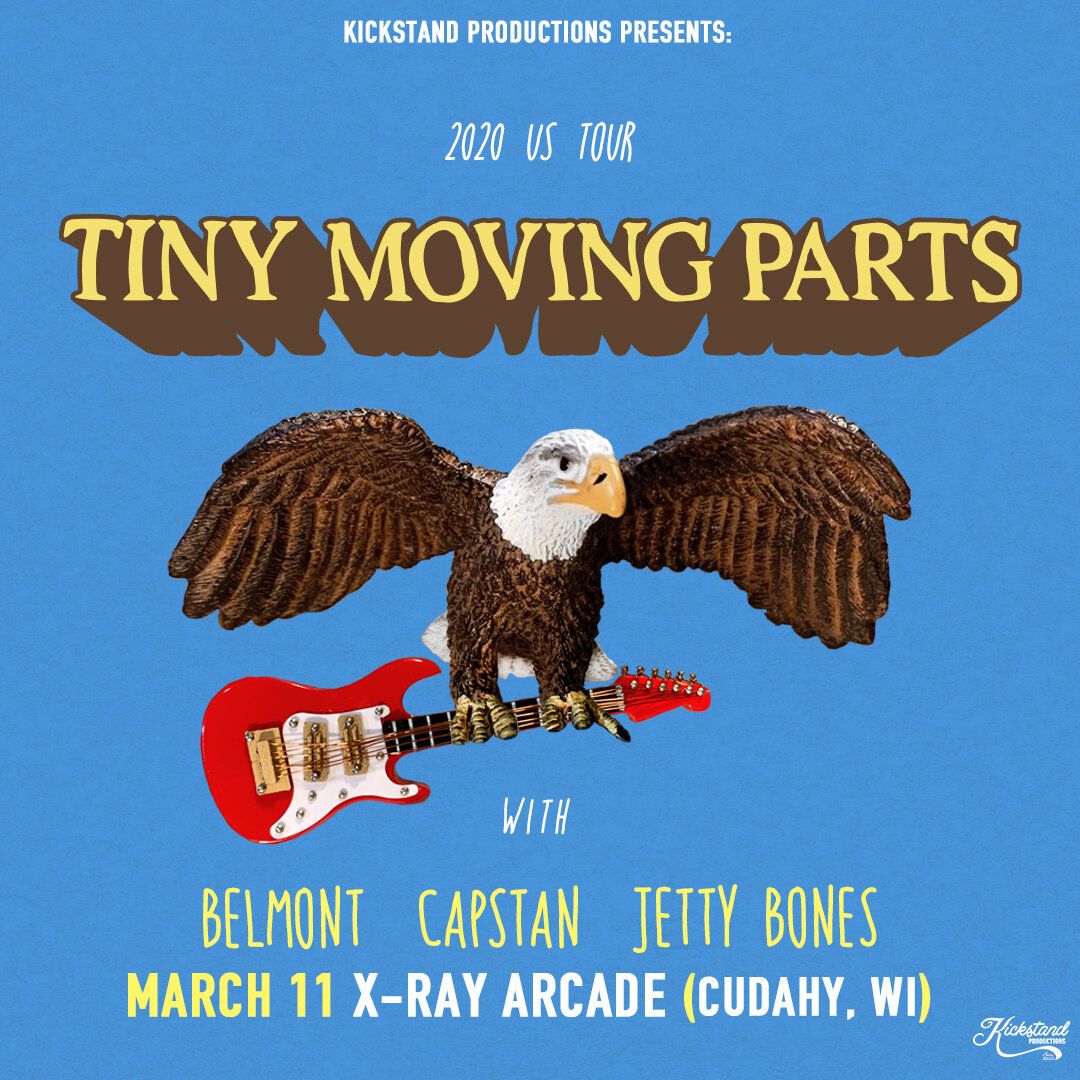 Tiny Moving Parts Belmont Capstan & Jetty Bones, Athens, 22 July 2070 ...