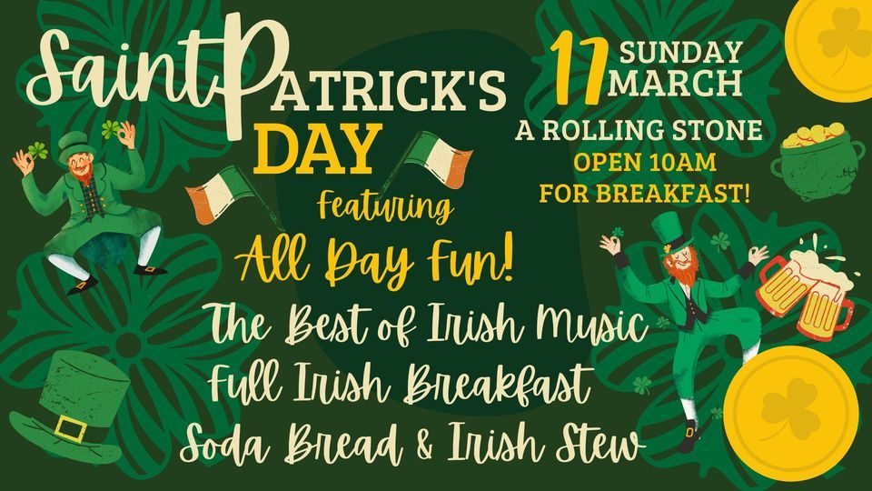 Saint Patricks Day at A Rolling Stone!, A Rolling Stone, Christchurch ...