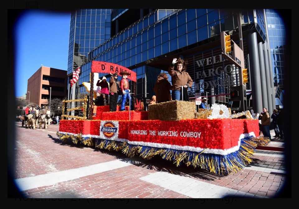 Fort Worth stock show and rodeo all western parade, Fort Worth, Texas ...
