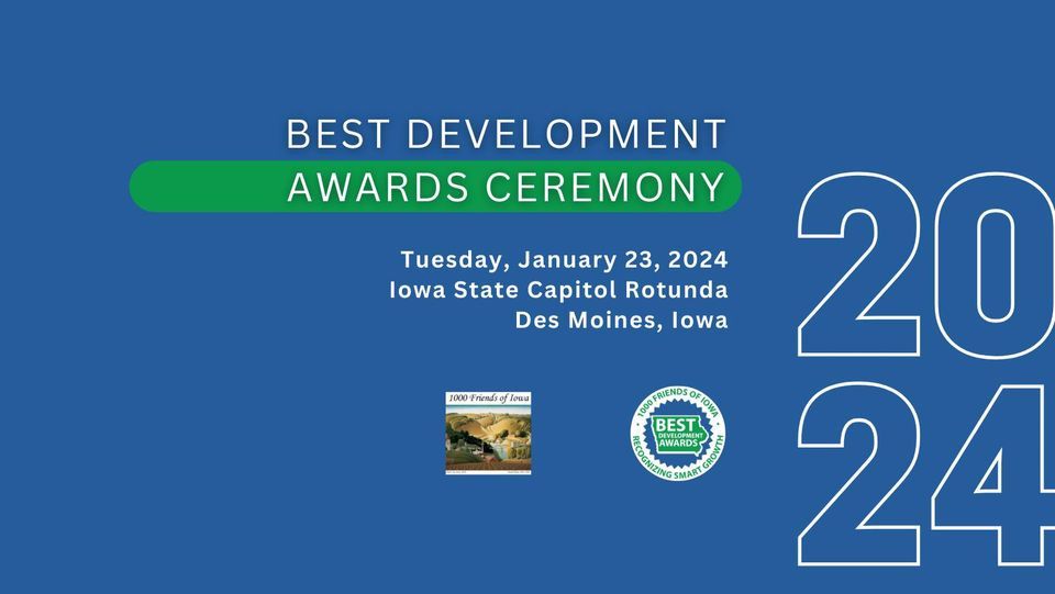 Best Development Awards Ceremony, Iowa State Capitol, Des Moines, 23 ...