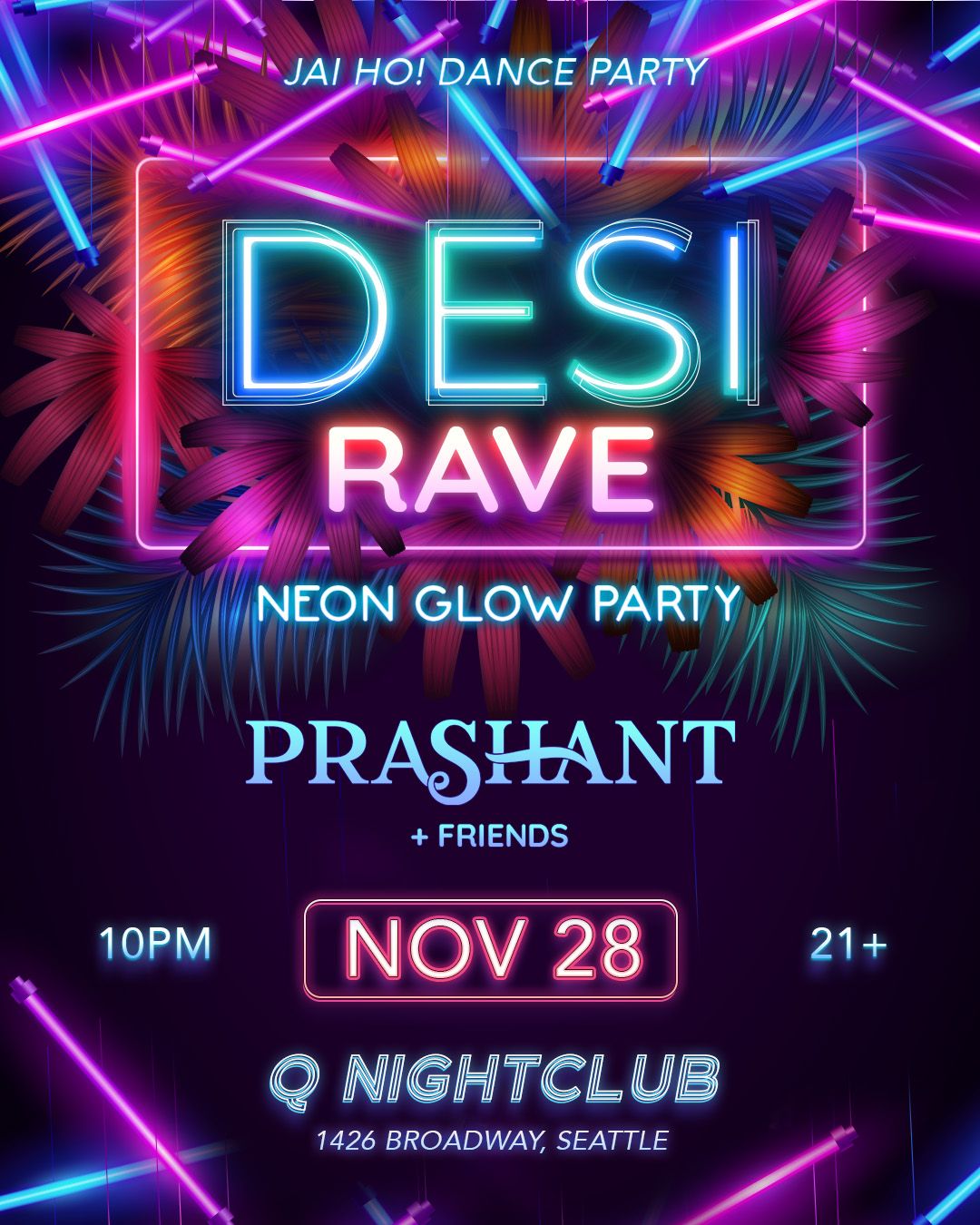 Desi Rave, Q Nightclub, Seattle, 27 November 2025 | AllEvents