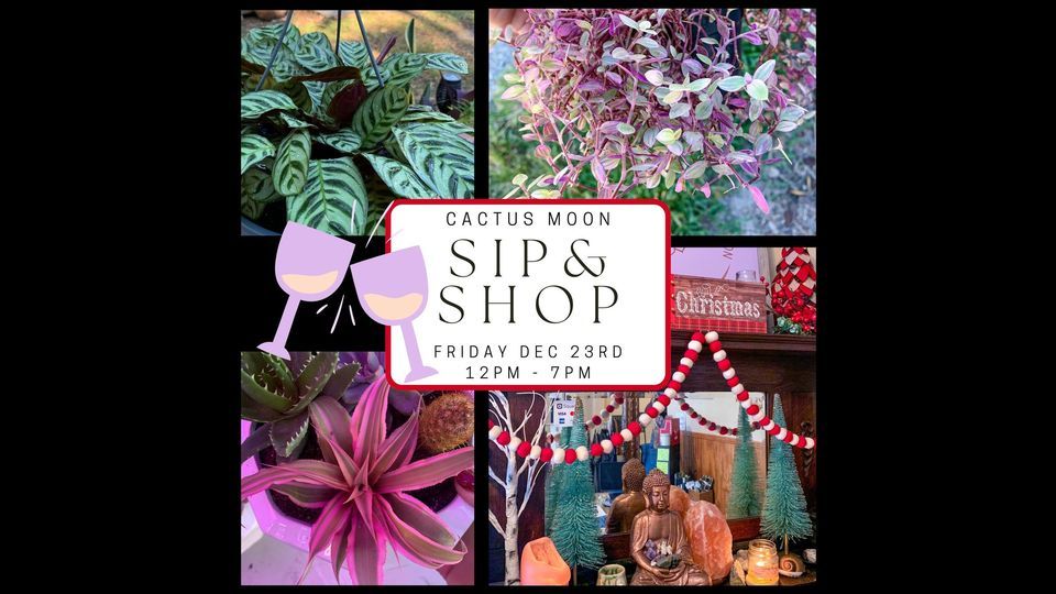 Sip & Shop at Cactus Moon, Cactus Moon, Tampa, December 23 2022 ...