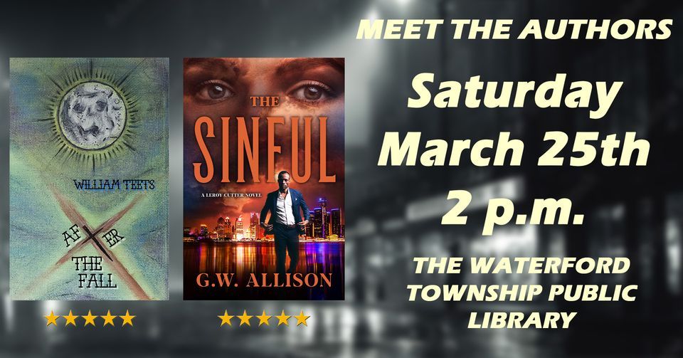 MEET THE AUTHORS AND BOOK SIGNING, Waterford Township Public Library ...