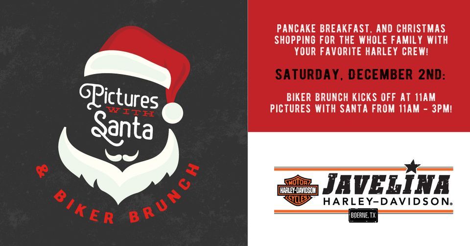 PICTURES WITH SANTA & BIKER BRUNCH, Javelina Harley-Davidson, Boerne, 2 ...