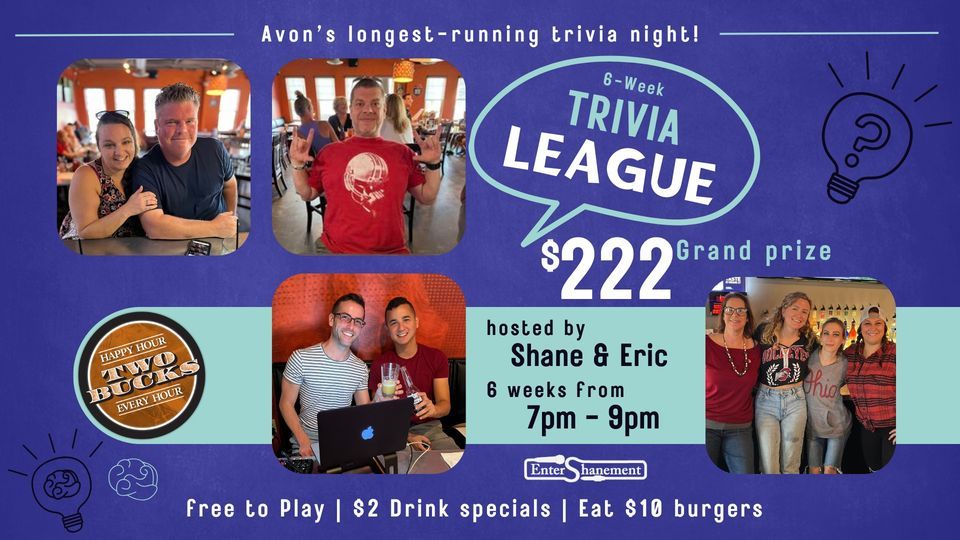6-Week Trivia League, 36931 Detroit Rd, Avon, OH, United States, Ohio ...