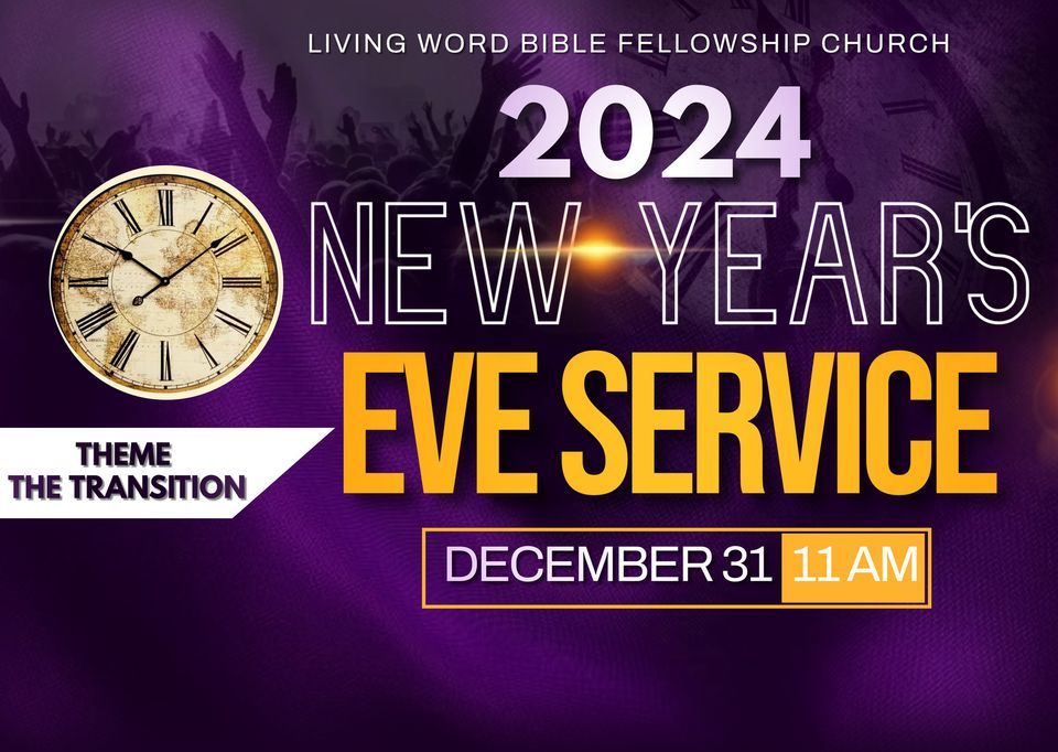 LWBF New Years Eve Service, 1375 S Hamilton Rd, Columbus, OH 43227-1306 ...