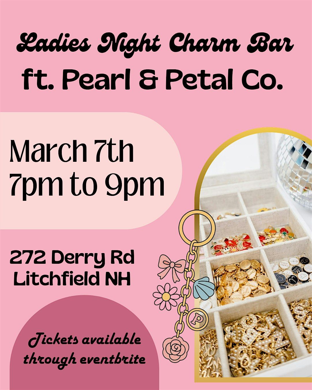 Ladies Night at A&A Thrifted ft. Pearl & Petal Co. Charm Bar, A&A ...
