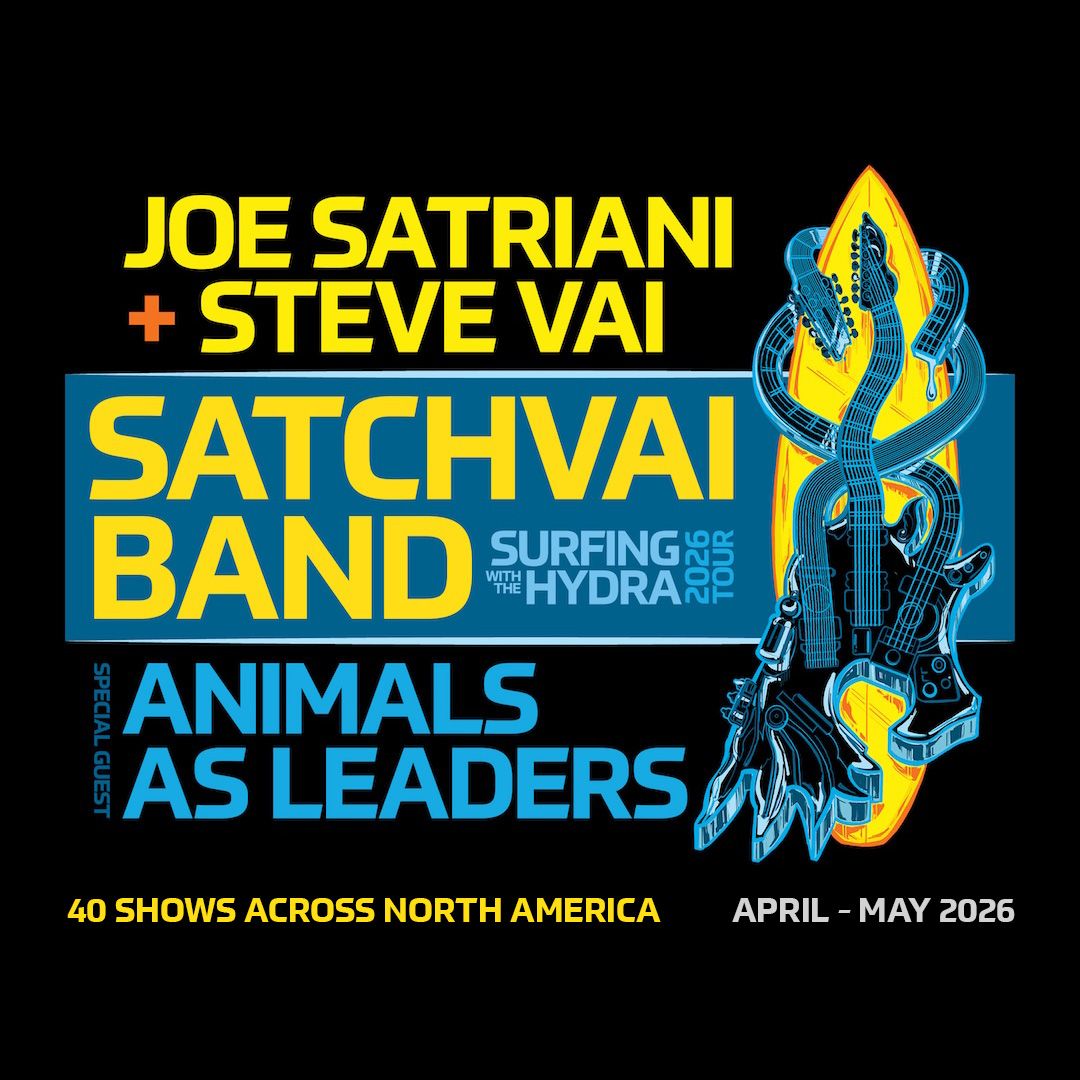 SatchVai Band: Joe Satriani & Steve Vai & Animals As Leaders, The ...