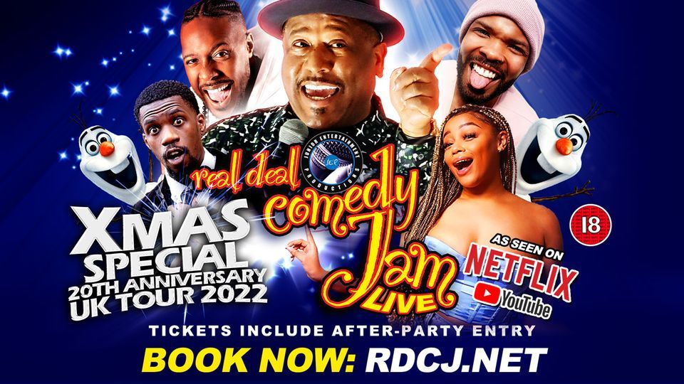 London Real Deal Comedy Jam Xmas 2022, 26 Leake Street, London ...