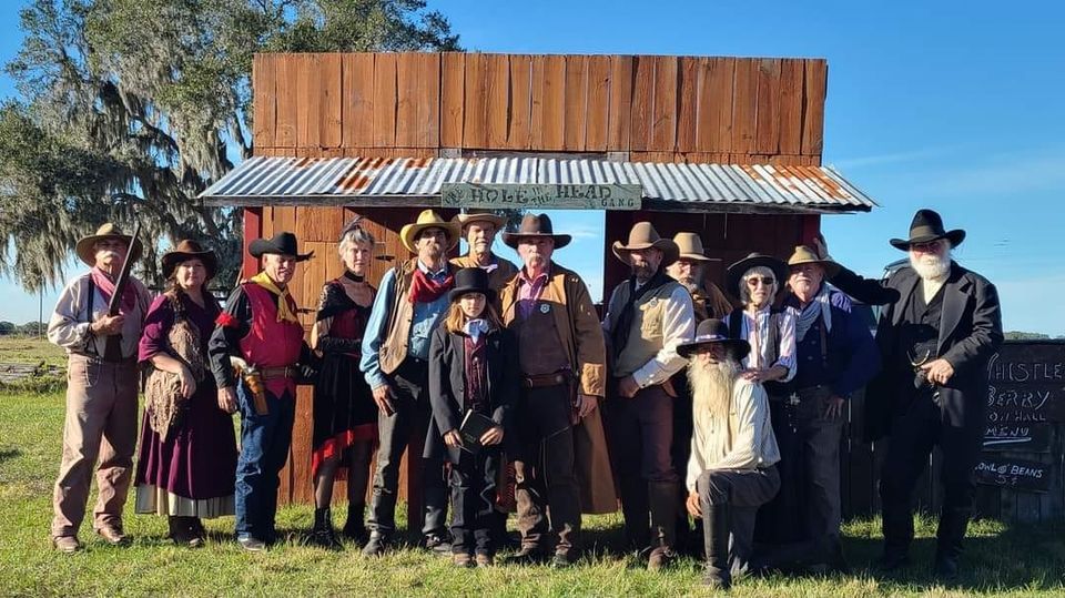 Old West Train Robbery, Florida Railroad Museum, Parrish, 6 January ...
