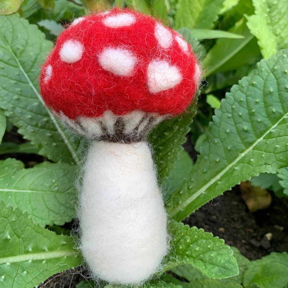 Needle Felted Toadstool Workshop with Eve Marshall, Riverside Beads ...