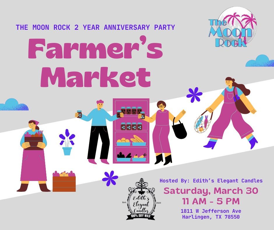 Farmer’s Market by Edith’s Elegant Candles at TMR 2 Year Anniversary ...
