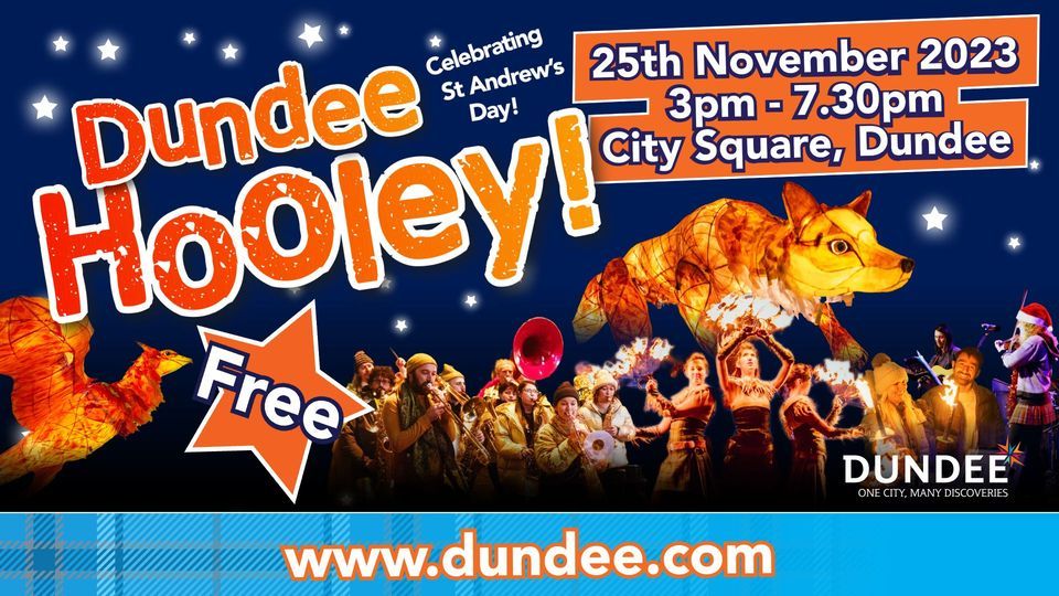 The Dundee Hooley, Dundee City Centre, 25 November 2023 | AllEvents.in