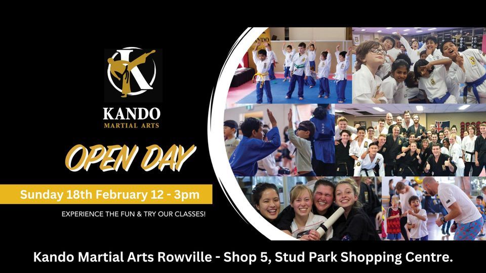 Kando Martial Arts Rowville Open Day!, Kando Martial Arts Rowville ...