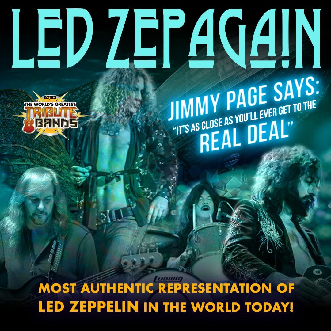 Led Zepagain - Led Zeppelin Tribute, The Canyon - Montclair, 20 July ...