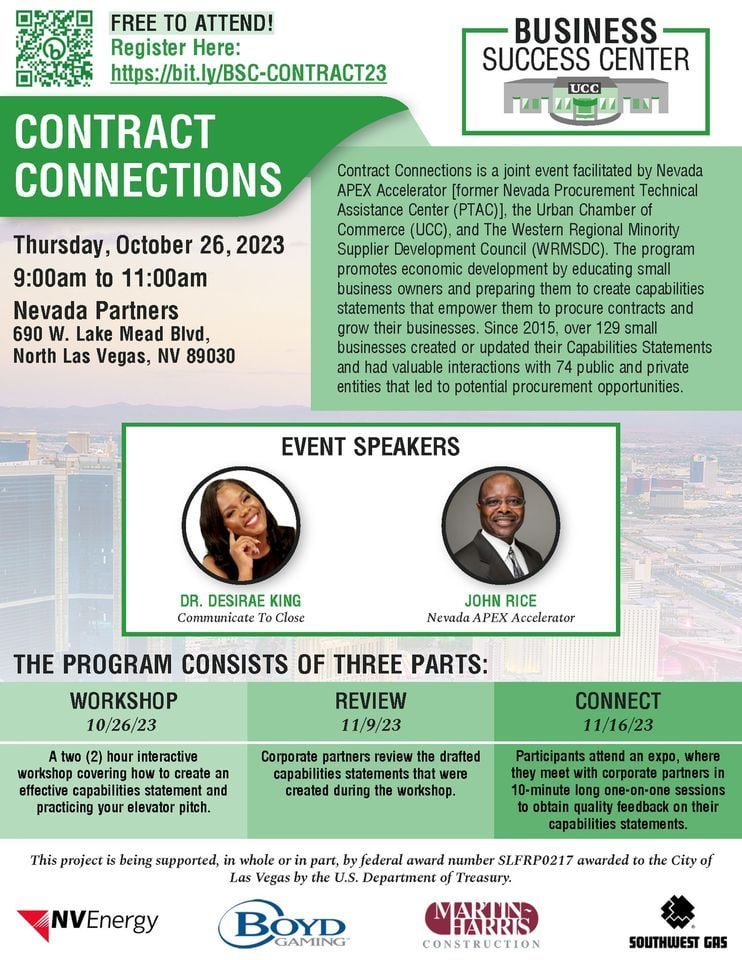 Contract Connections , Nevada Partners, Las Vegas, 9 November 2023 ...