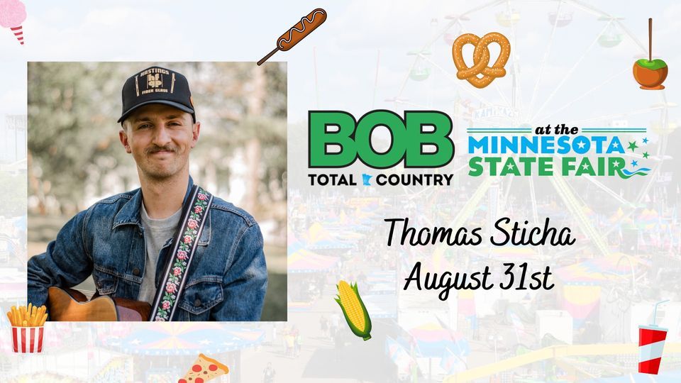 Thomas Sticha - BOB Town Daily Performance, Minnesota State Fair, Saint ...