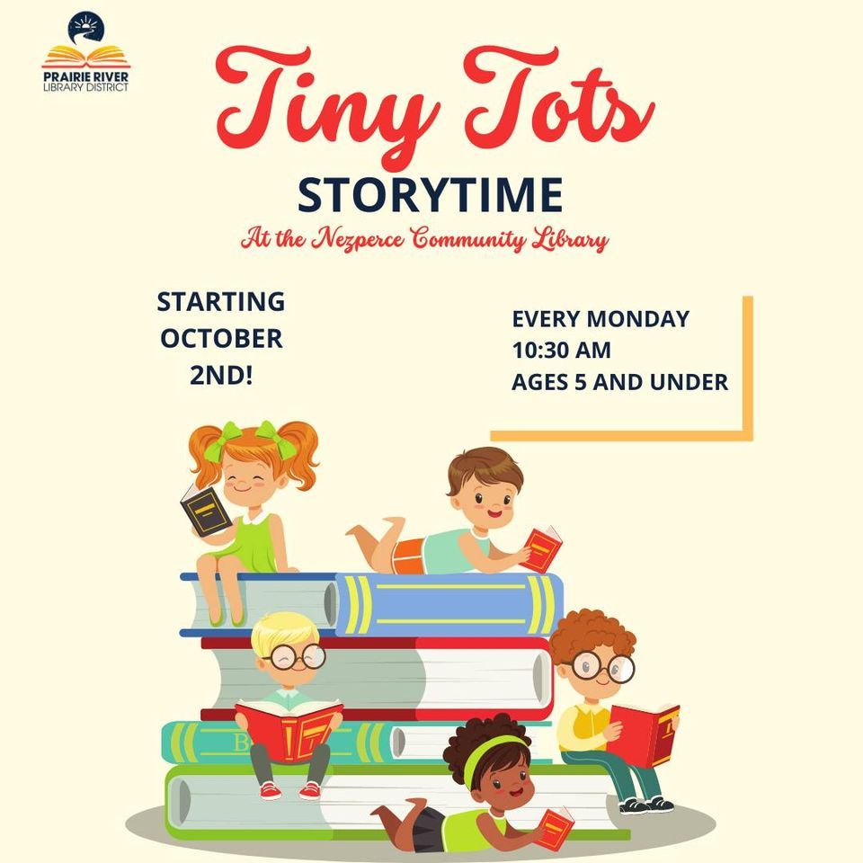 Tiny Tots Storytime , Nezperce Community Library, 4 December 2023 | AllEvents.in