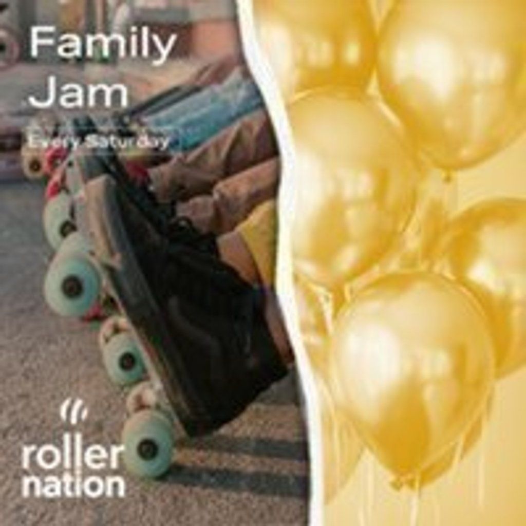 Family Jam Late Session, Rollernation , Enfield, 14 March 2026 | AllEvents