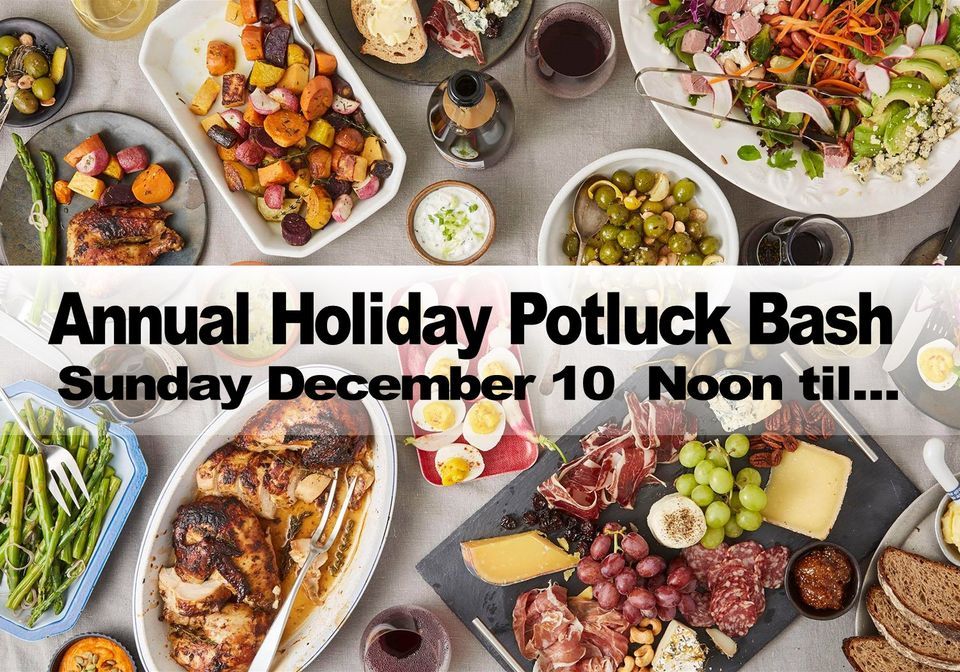 Annual Holiday Potluck Bash, The Abstract Art Gallery, Pequabuck, 10 ...