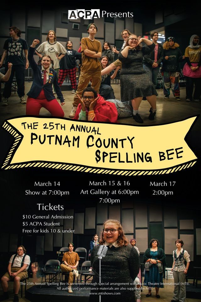 ACPA Presents: The 25th Annual Putnam County Spelling Bee, 4401 Hilton ...