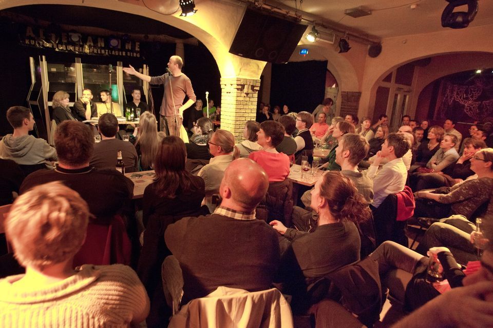 Das Gipfeltreffen der Berliner Lesebühnen, Alte Kantine Berlin, January ...