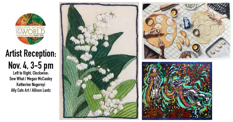 Artist Reception: Sew What, Katherine Nagornyi, & Ally Cats Art ...