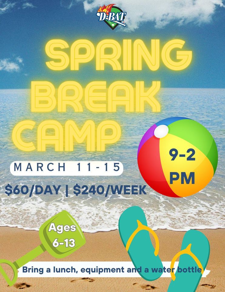 Spring Break Camp, D-BAT Marion, 11 March to 15 March | AllEvents
