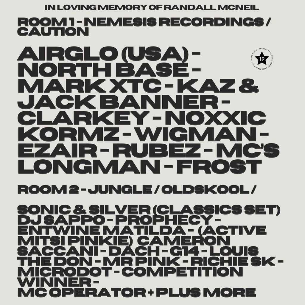 AUGUST JAM (Nemesis Recordings Digital x Caution x Active Kru), MN1 ...