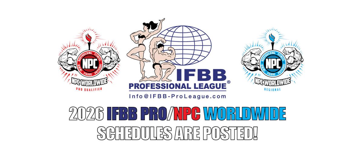 2026 NPC/IFBB Pro League California State Championships / Pro ...