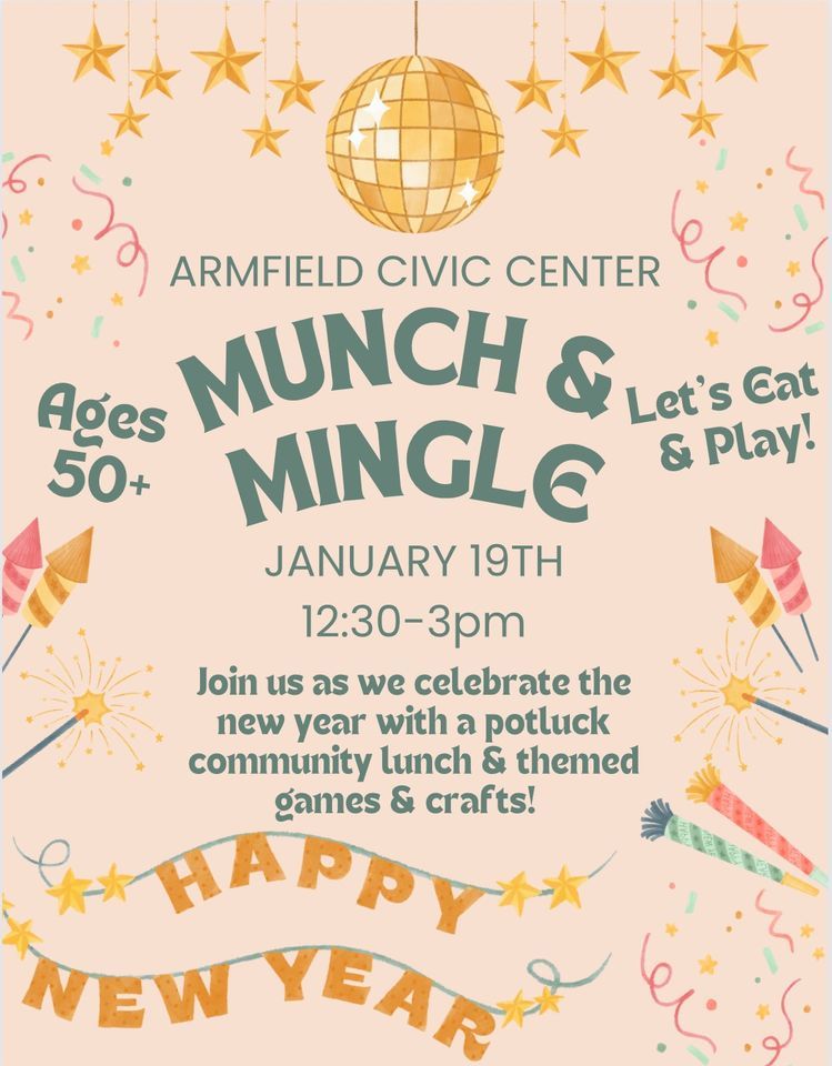 Munch & Mingle , Armfield Civic and Recreation Center, Pilot Mountain ...