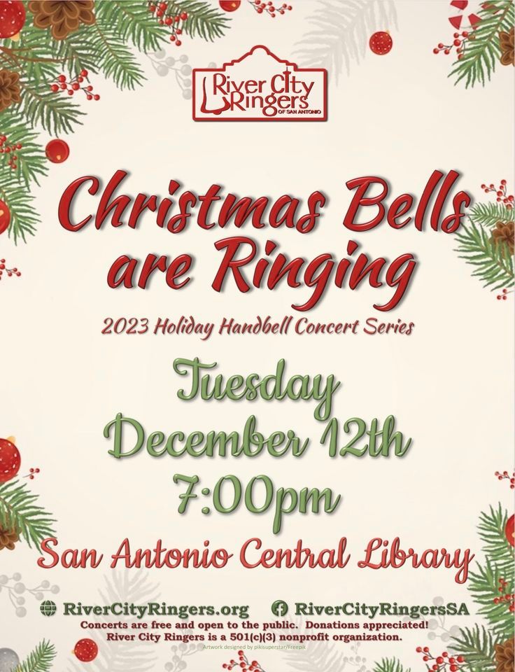 Christmas Bells are Ringing - Handbell Concert , Central Library - San ...