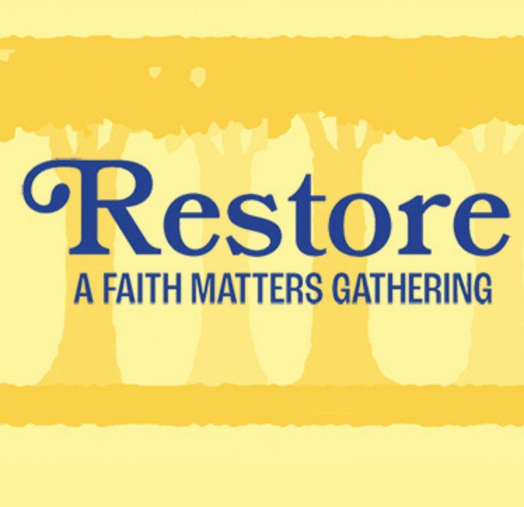 Pop up gallery at Restore, A Faith Matters Gathering , Writ & Vision ...