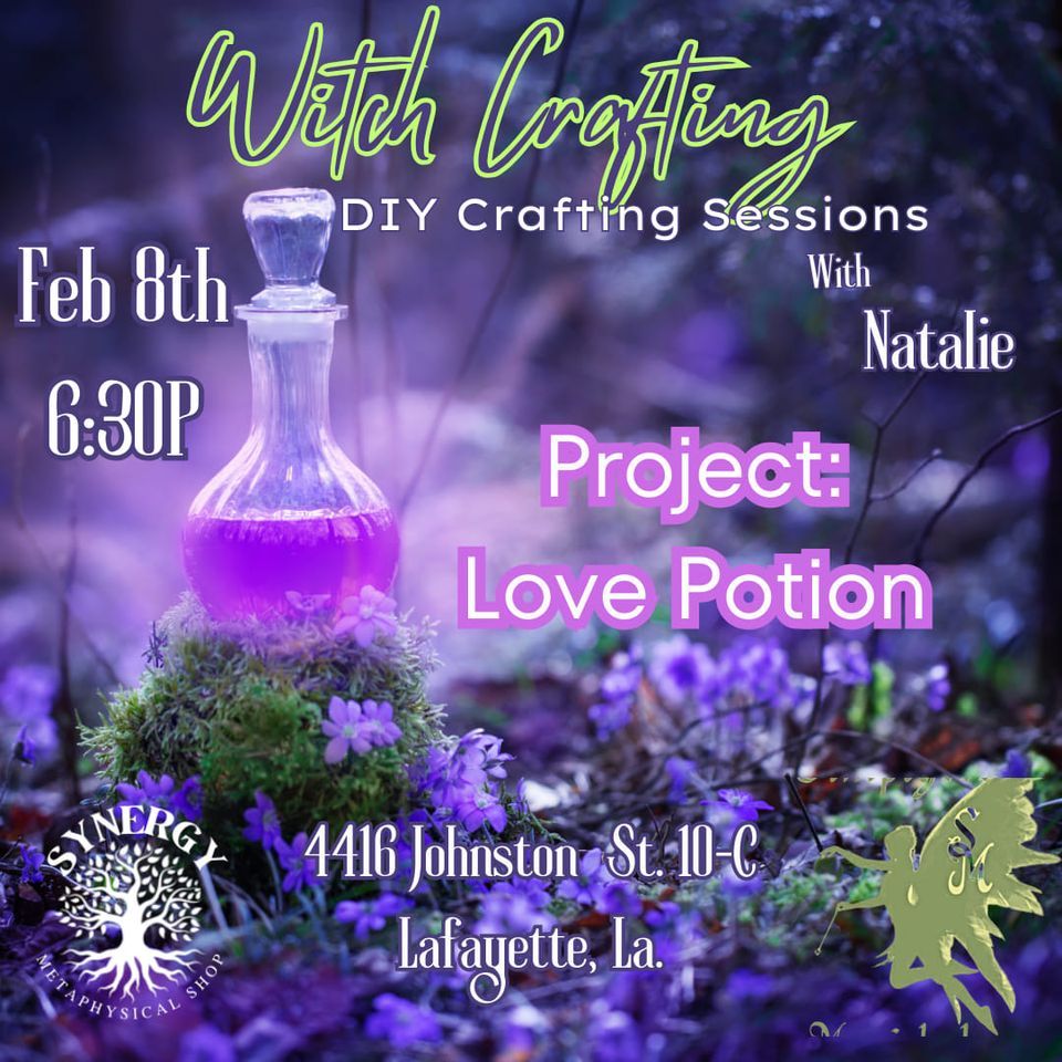 Witch Crafting : Love Potion, Synergy Metaphysical Shop, Lafayette, 8 ...