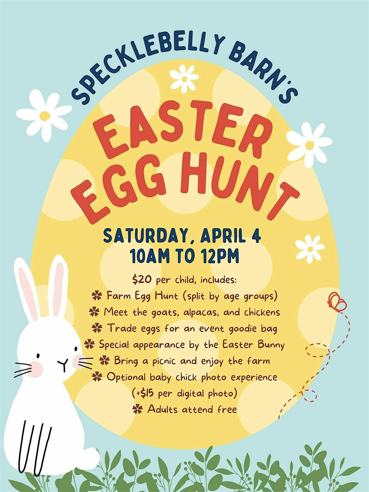 Easter Egg Hunt and Farm Visit, Specklebelly Barn, Sandston, 4 April ...