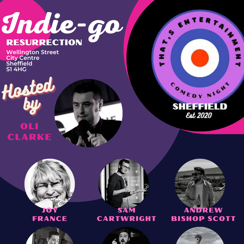 Thats Entertainment Comedy Night at indie-go, Indie Go Resurrection ...